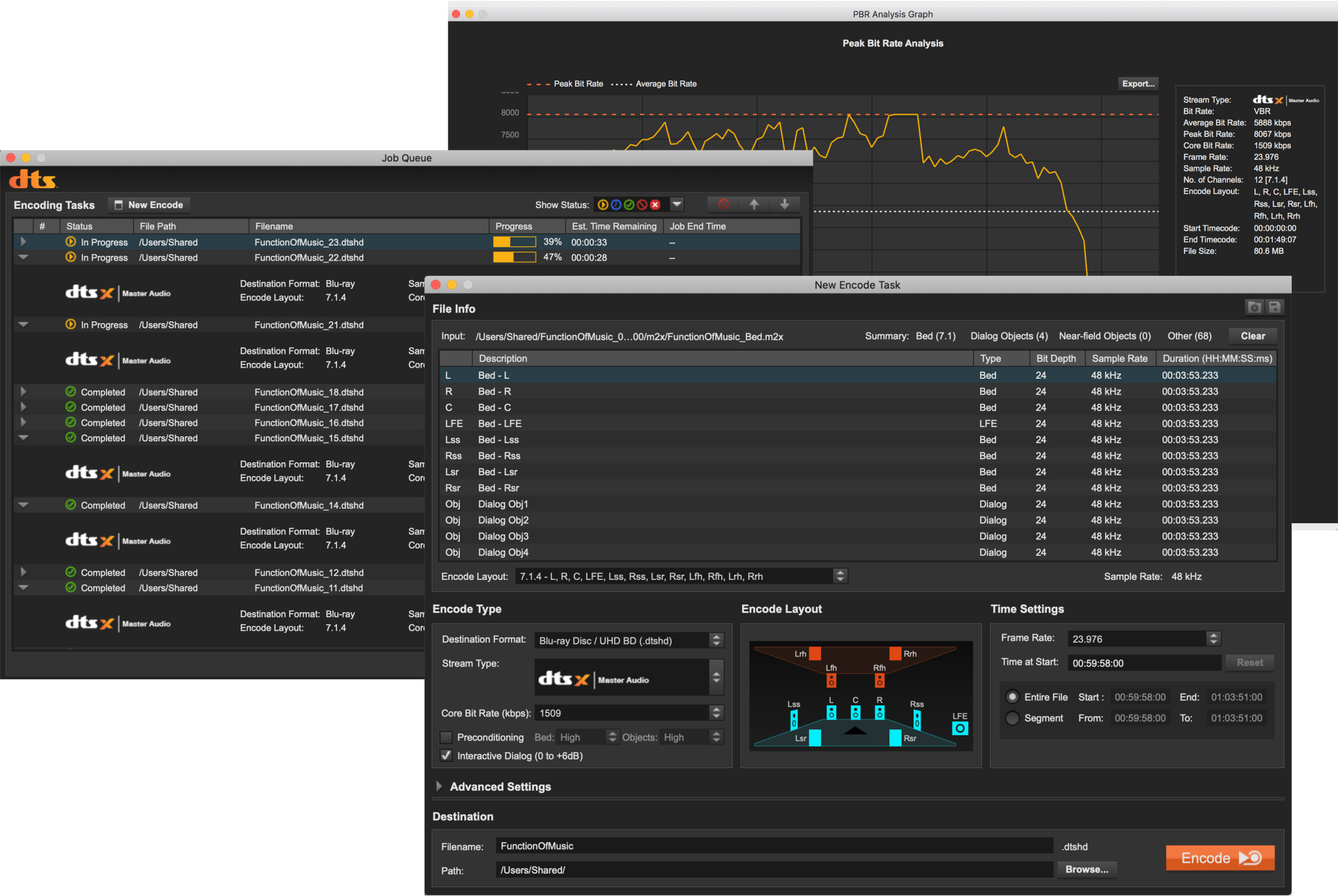 DTS-X Encoder – SCENARIST®